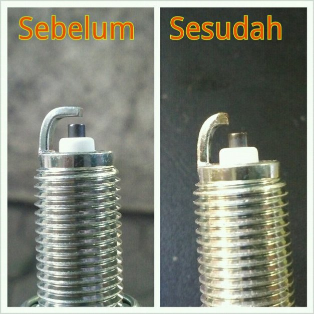 Memotong Elektroda Busi Standar Bikin Motor Makin Kencang, Tapi ...
