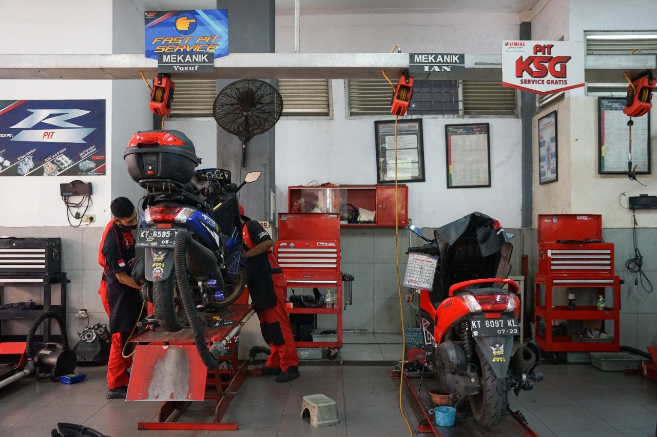 10 Standart Yang Diterapkan Sebelum Pemeriksaan Service Yamaha | atasaspal